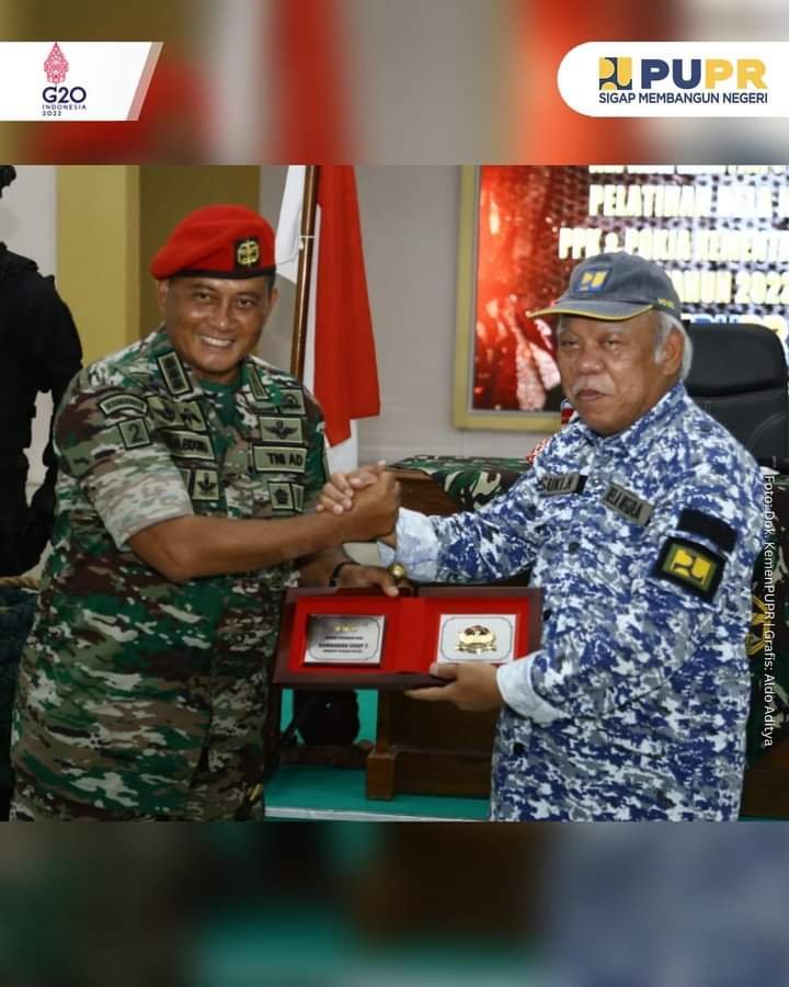 Usai Menutup Pelatihan Bela Negara Kementerian PUPR, Menteri Basuki ...